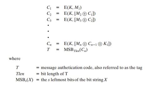 MACS Based On Block Ciphers DAA And CMAC