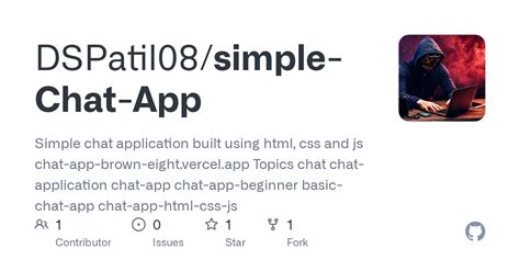 Github Dspatil08simple Chat App Simple Chat Application Built Using