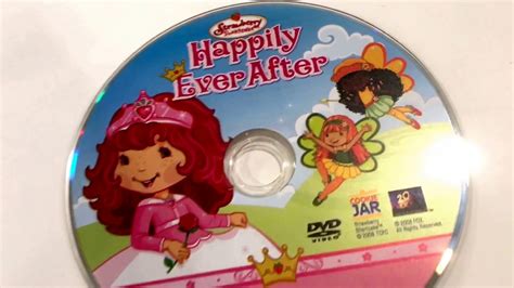 Strawberry Shortcake Happily Ever After Animated Cartoon Dvd Movie