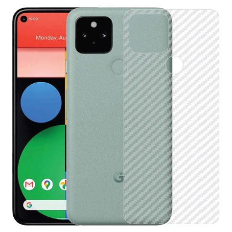 Pixel 5 Carbon Fiber Protector 3d Back Skin Protective Anti Fungal Back