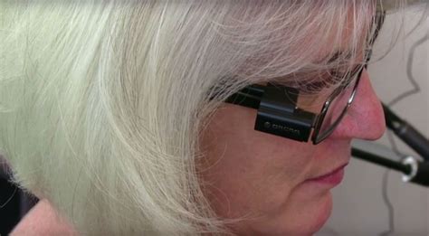 Eyeglass Mounted Camera Recognizes Text And Reads Back For Visually