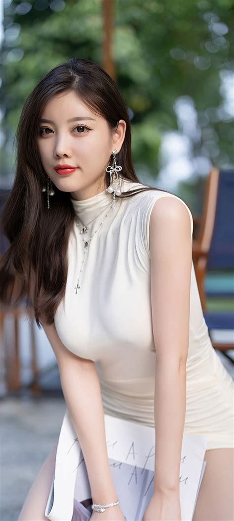 修身短裙长发美腿妩媚动人 10