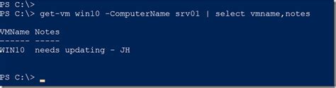 Why You Should Be Using VM Notes In PowerShell