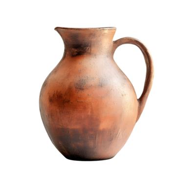 Traditional Hand Thrown Clay Pitcher For Rustic Charm Clay Pitcher