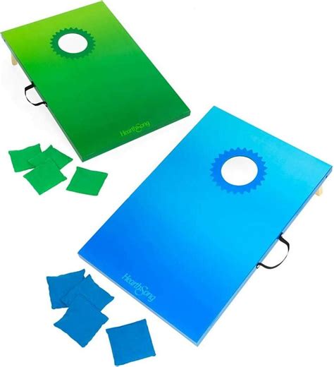 Wooden Cornhole Set From Hearthsong And Totally Thomas Inc