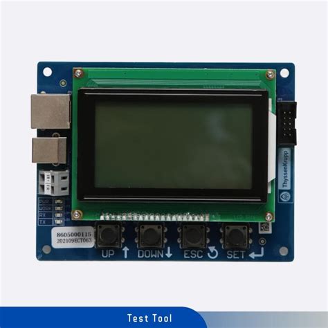 Thyssenkrupp Escalator Ect 01 D Test Tool Display Board Echo Elevador
