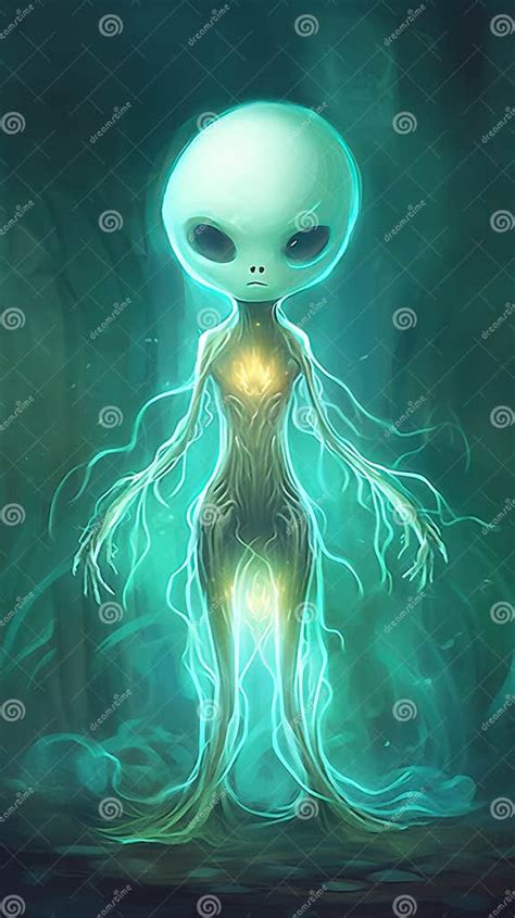 Digital Art Of Willo The Wisp Stock Illustration Illustration Of Cartoon Darkness 284174221