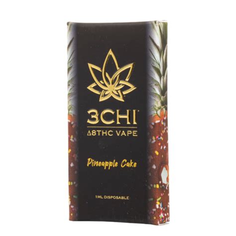 3chi Delta 8 Disposables 1000 Mg Box Of 5