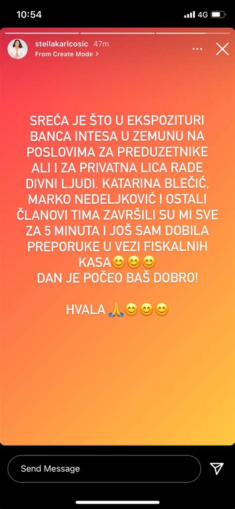 Marko Nedeljkovic On Linkedin Stella Karl Ćosic Hvala Vama ☺️ Bilo Nam