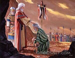 Joshua Leading The Israelites