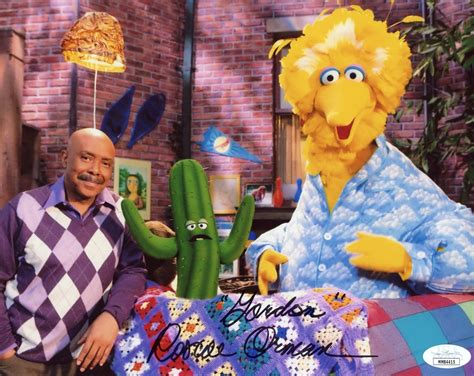 Roscoe Orman Sesame Street 8x10 Photo Signed Autographed Jsa Certified