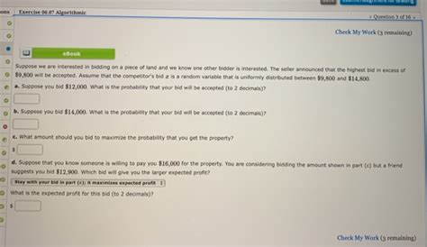 solved ons exercise 06 07 algorithmic question 3 of 16 check