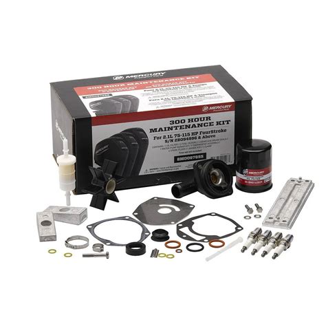 Mercury 8m0097855 21l 75 115hp Fourstroke 300 Hour Maintenance Kit