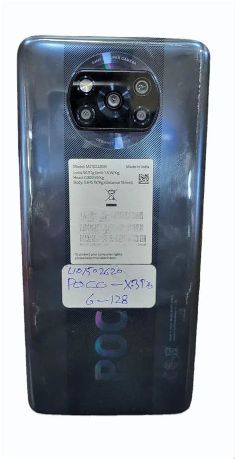 Grey Poco X Pro Refurbished Mobile Phone At Piece In New Delhi