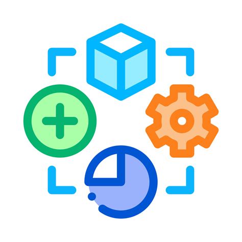 Settings Software Icon Vector Outline Illustration Vector Art At Vecteezy