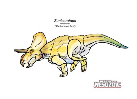 New Color Designs For Zuniceratops And Chasmosaurus Revealed Welcome