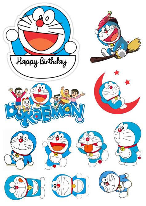 Topper Doraemon 001 Artofit