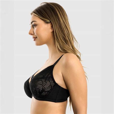 Parfait Olivia Unlined Lace Plunge Bra Storm In A D Cup Usa