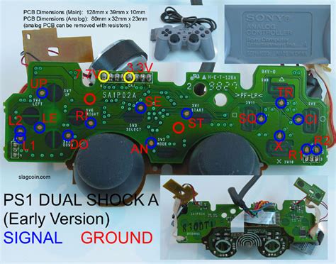 Joystick Controller Pcb And Wiring