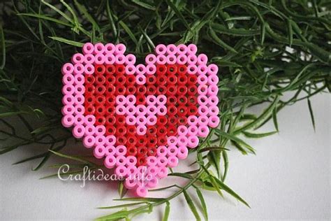 25 Heart Perler Bead Patterns Designs And Ideas