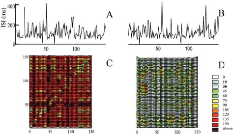 An Example Of An Extended Recurrence Plot For A Fractally Firing