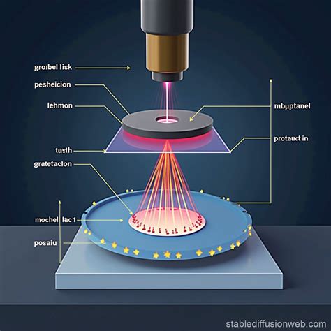 Femtosecond Laser Processing Schematic Stable Diffusion Online