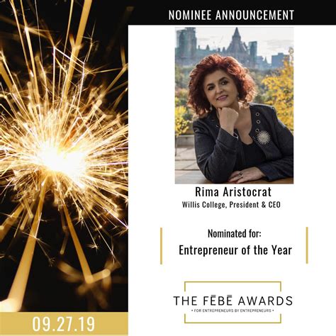 Danielle Allard On Linkedin Really Honoured To Be Nominated Alongside