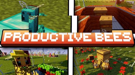 Productive Bee для Minecraft 1 15 2
