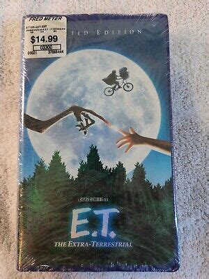 Et The Extra Terrestrial Vhs 2002 20th Anniversary Limited Edition