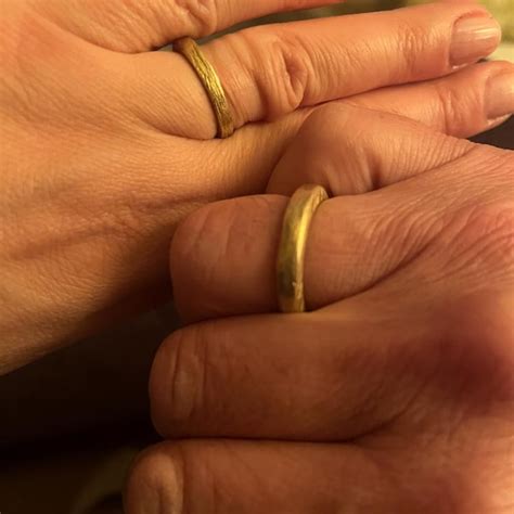 Set Of 5 Stack Rings Solid Bronze Ring Geometric Ring Stackable