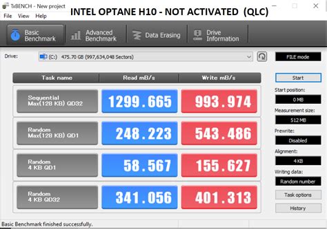 Intel Optane Memory H10 With Solid State Storage Review 512gb Recognizing Hot Data