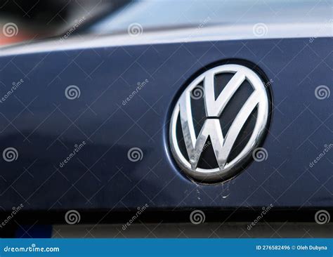 Volkswagen Logo On Red Car Editorial Image 68601624
