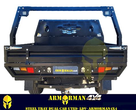 Ute Tray For Ldv Steel Tray For Dual Cab Utes Armorman 4×4