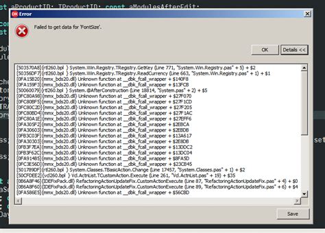 Mmx 15018 Font Bug Mmx Code Explorer Delphi Praxis En