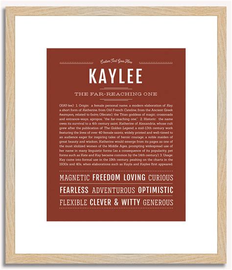 Kaylee Name Art