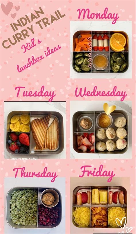 Monday To Friday School Lunchbox Ideas Lunch Box Recipes Lunch Recipes Healthy Healthy