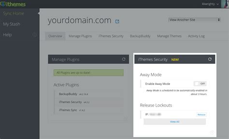 New Ithemes Security And Backupbuddy Integration With Ithemes Sync