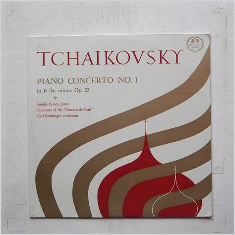 Tchaikovsky Piano Concerto No1 In B Flat Minor Op 23 10in Album