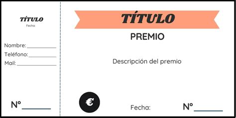 Descargar Plantilla De Boleto De Rifa Para Imprimir Gratis ¿cómo