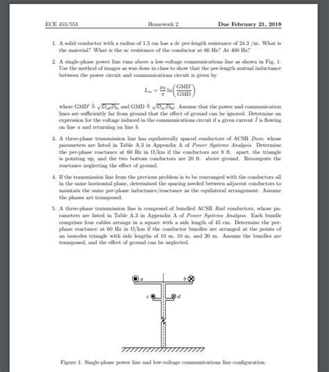 Ece 453553 Due February 21 2018 1 A Solid