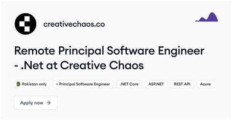 Creative Chaos Is Hiring A Remote Principal Software Engineer Net