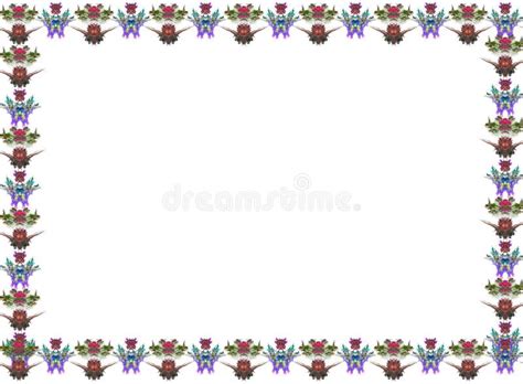 Border From Patterns Stock Illustration Illustration Of Dirty 13205553