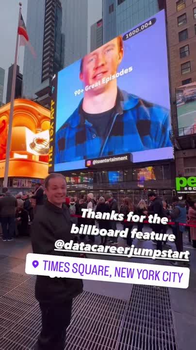 Thanks For The Times Square Shoutout Avery Smith Cheers To Your