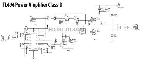 Switching Amplifier Class D Tl494 Diyaudio
