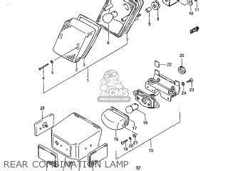 Suzuki Sp600 1985 F Usa E03 Parts Lists And Schematics