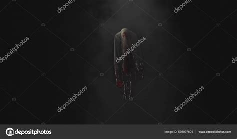 Image Moving Ghost Smoke Black Background Halloween Ghosts Concept Digitally — Foto De Stock