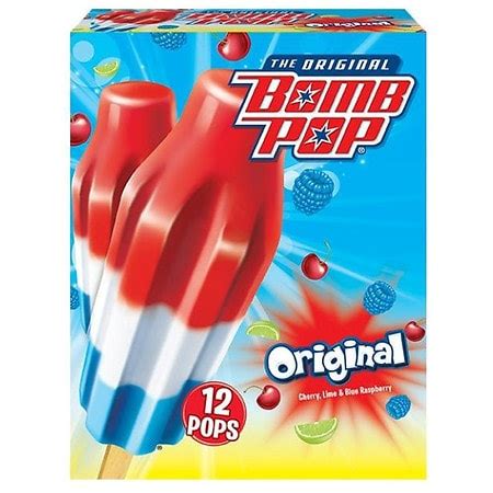 Upc 070640006632 Bomb Pop Original Cherry Lime Blue Raspberry