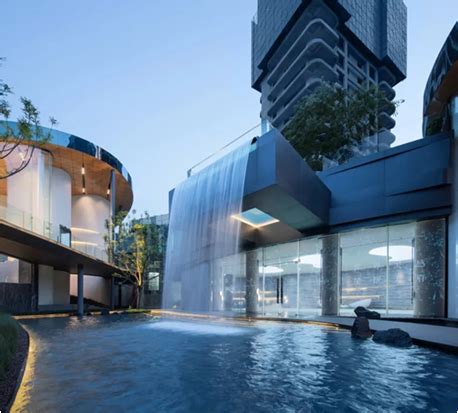 Acrylic Glass Walled Pool