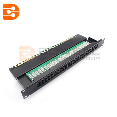 Ports Telephone Voice Patch Panel U RJ Patch Panel From China Manufacturer DOWELL INDUSTRY