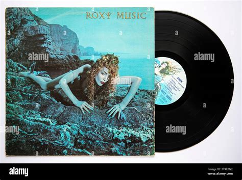 Lp Cover And Vinyl Of Siren The Fifth Studio Album By Roxy Music